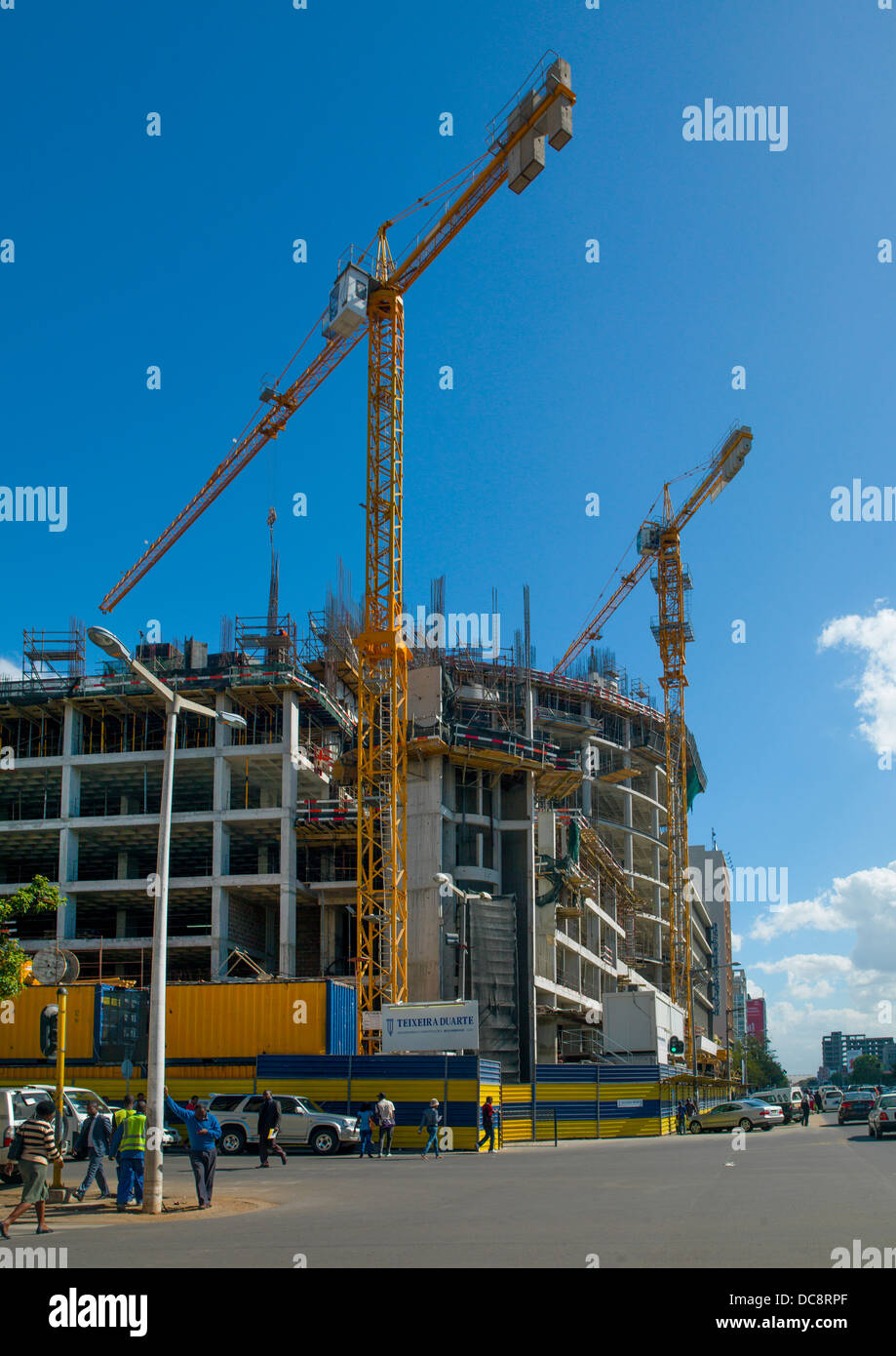 New Modern Building, Maputo, Mozambique Stock Photo - Alamy
