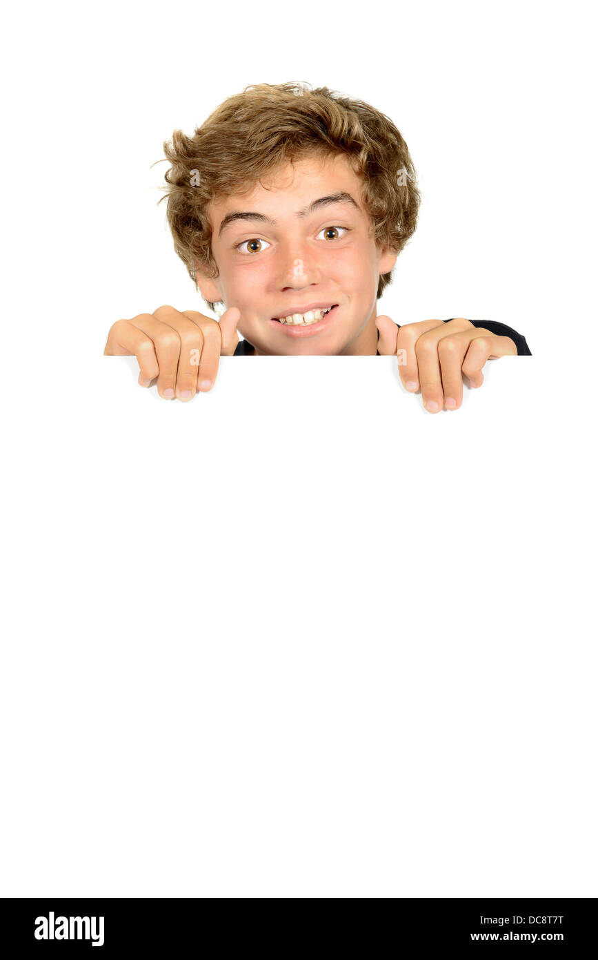 White male teen Cut Out Stock Images & Pictures - Alamy