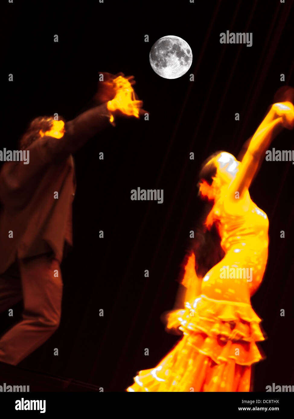 Spanish flamenco dancers hi-res stock photography and images - Alamy