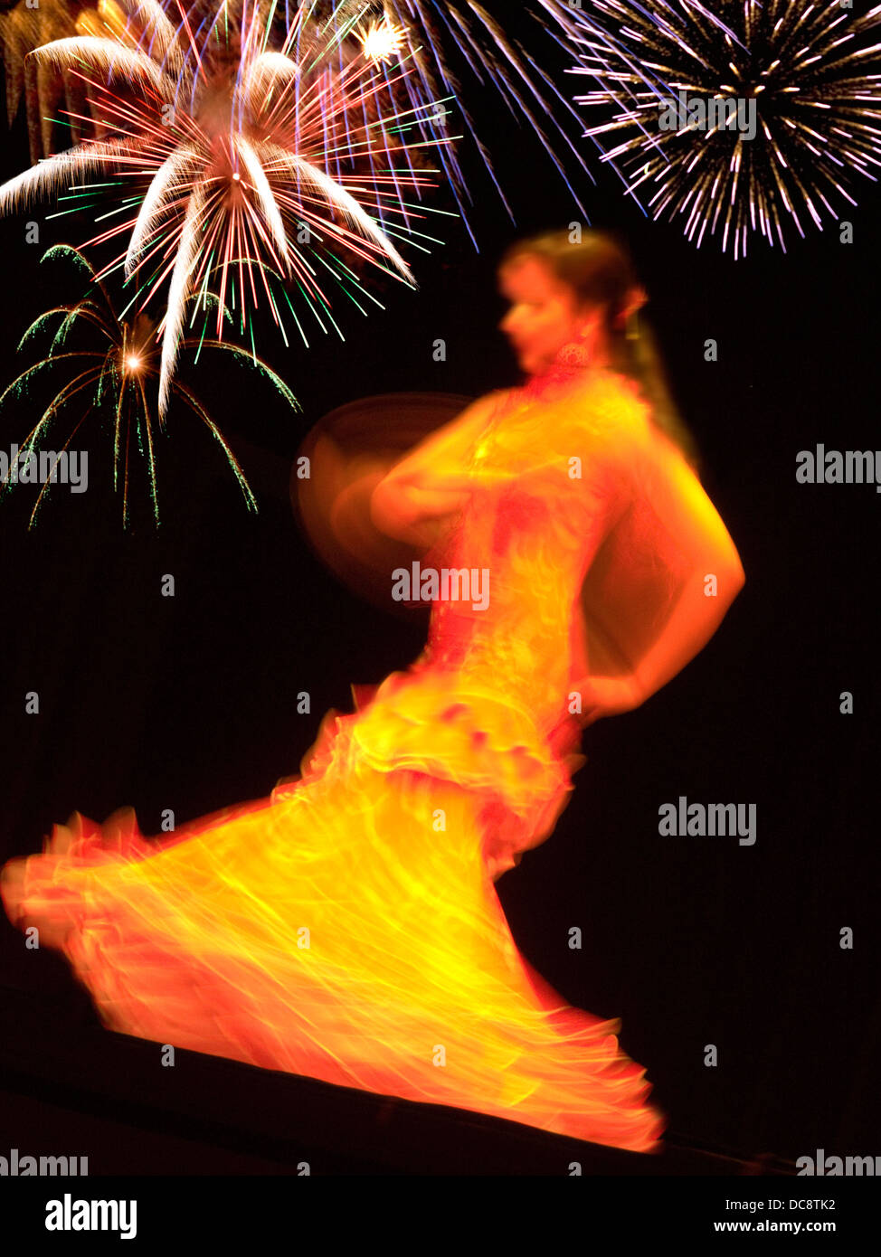 Female flamenco dancer hi-res stock photography and images - Alamy