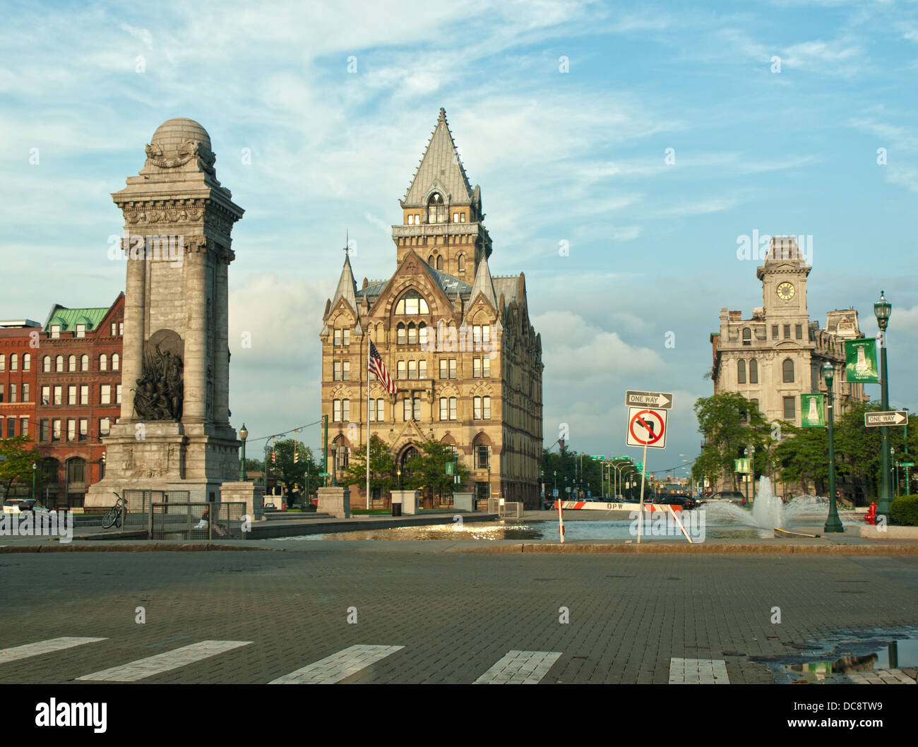 view of downtown syracuse, new york Stock Photo - Alamy
