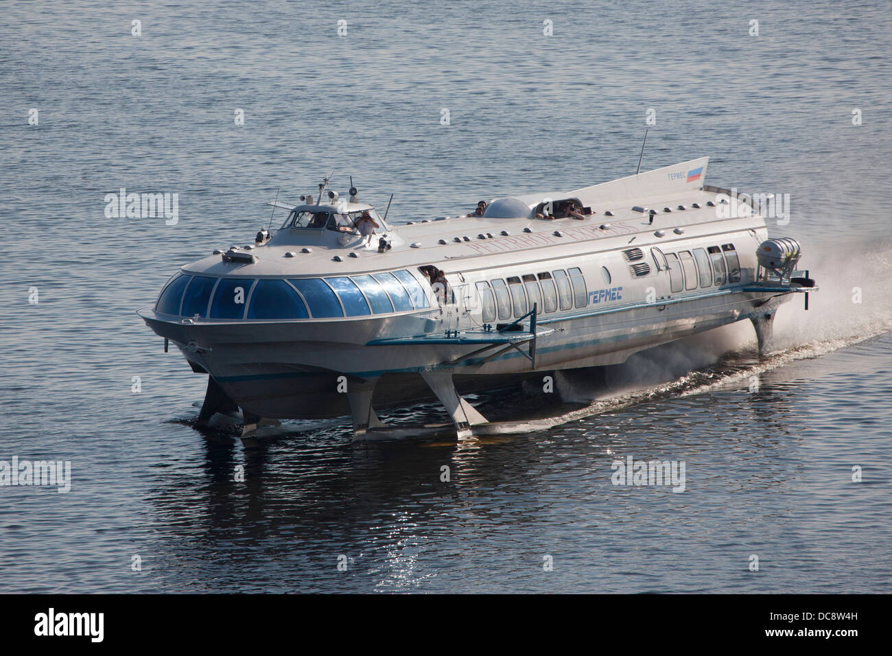 Russian Hydrofoil in Saint Petersburg Stock Photo - Alamy