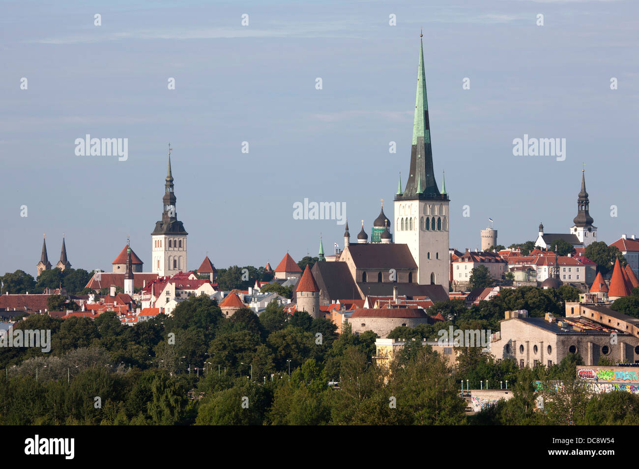 Tallinn capital of Estonia Stock Photo - Alamy