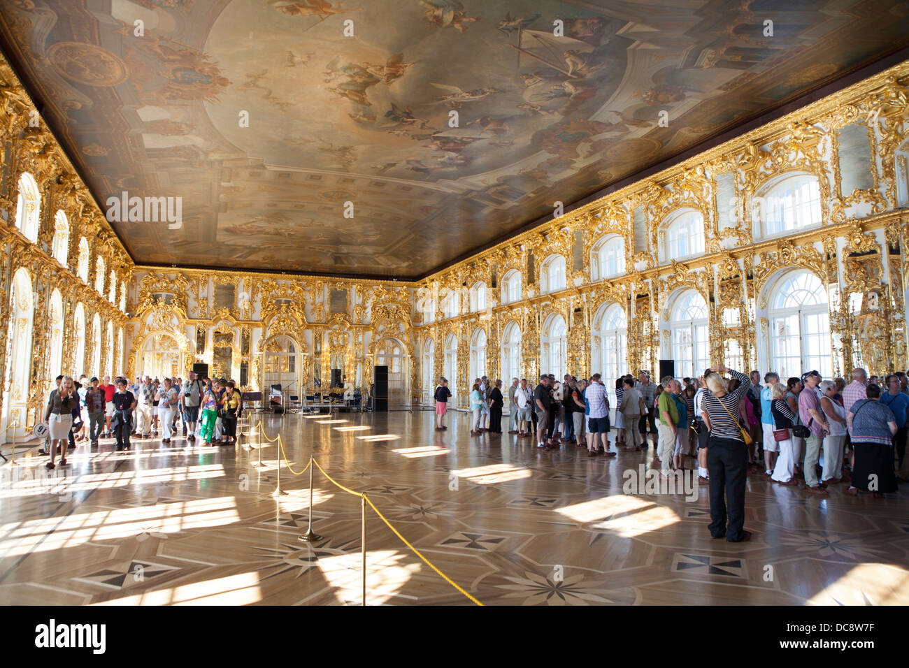 The Catherine Palace of Pushkin St. Petersburg, Russia Stock Photo - Alamy