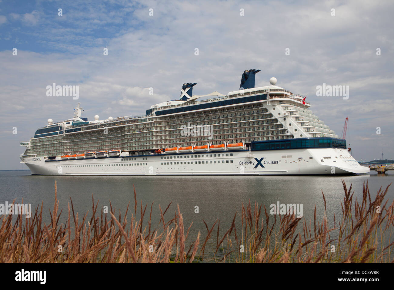 Celebrity Eclipse, a Solstice class cruise ship, operated by Celebrity ...