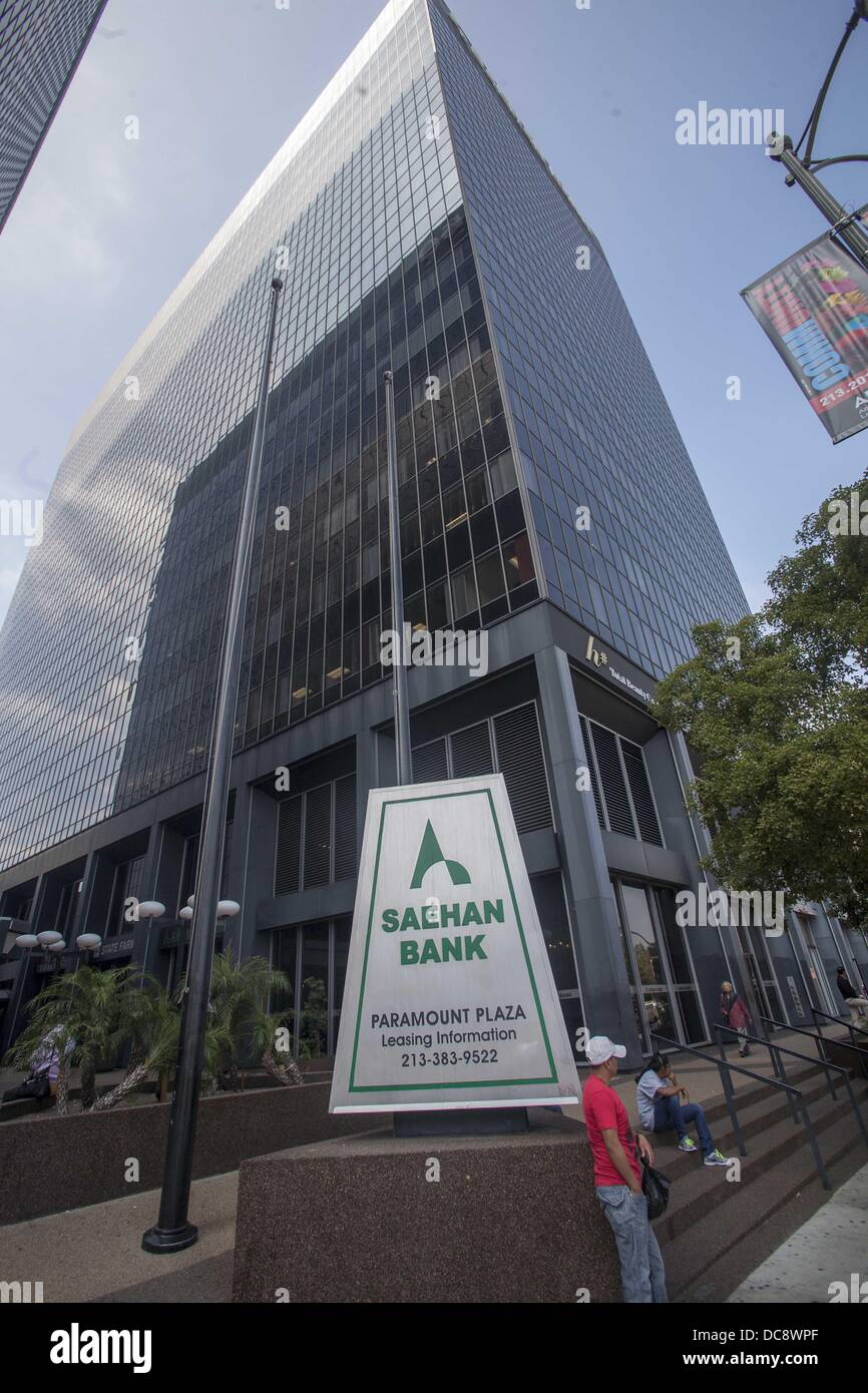 July 30, 2013 - Los Angeles, California, U.S - Saehan Bank, 3580 ...