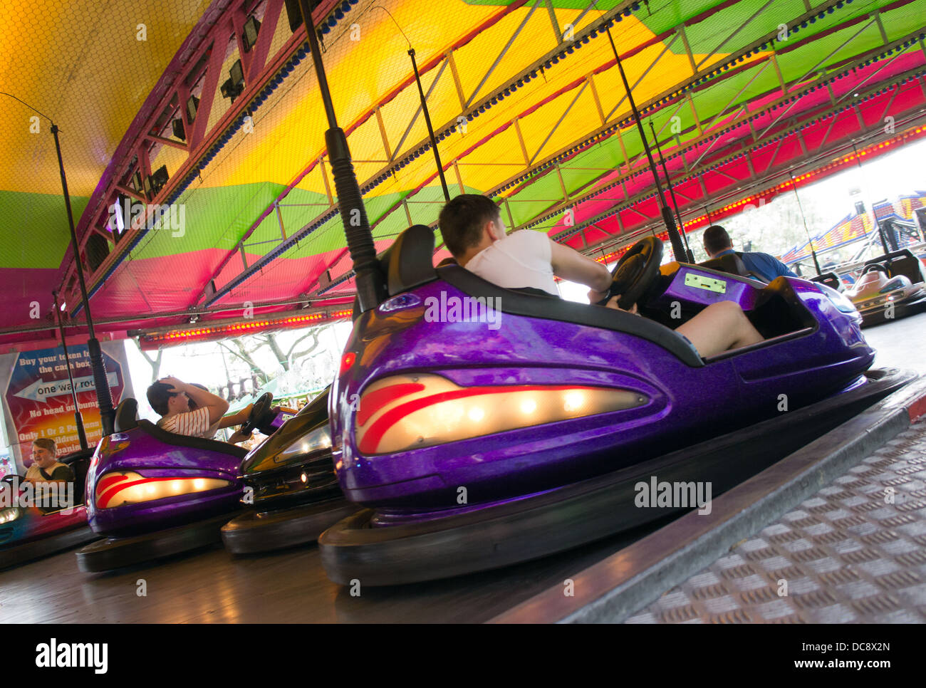 Dodgems car hi-res stock photography and images - Alamy
