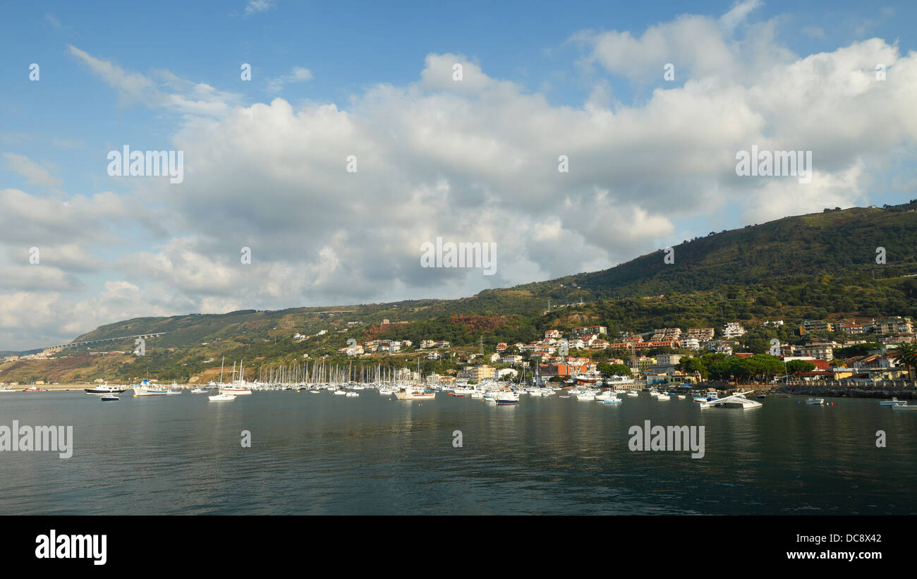 Panorama of Vibo Marina, Calabria Stock Photo - Alamy