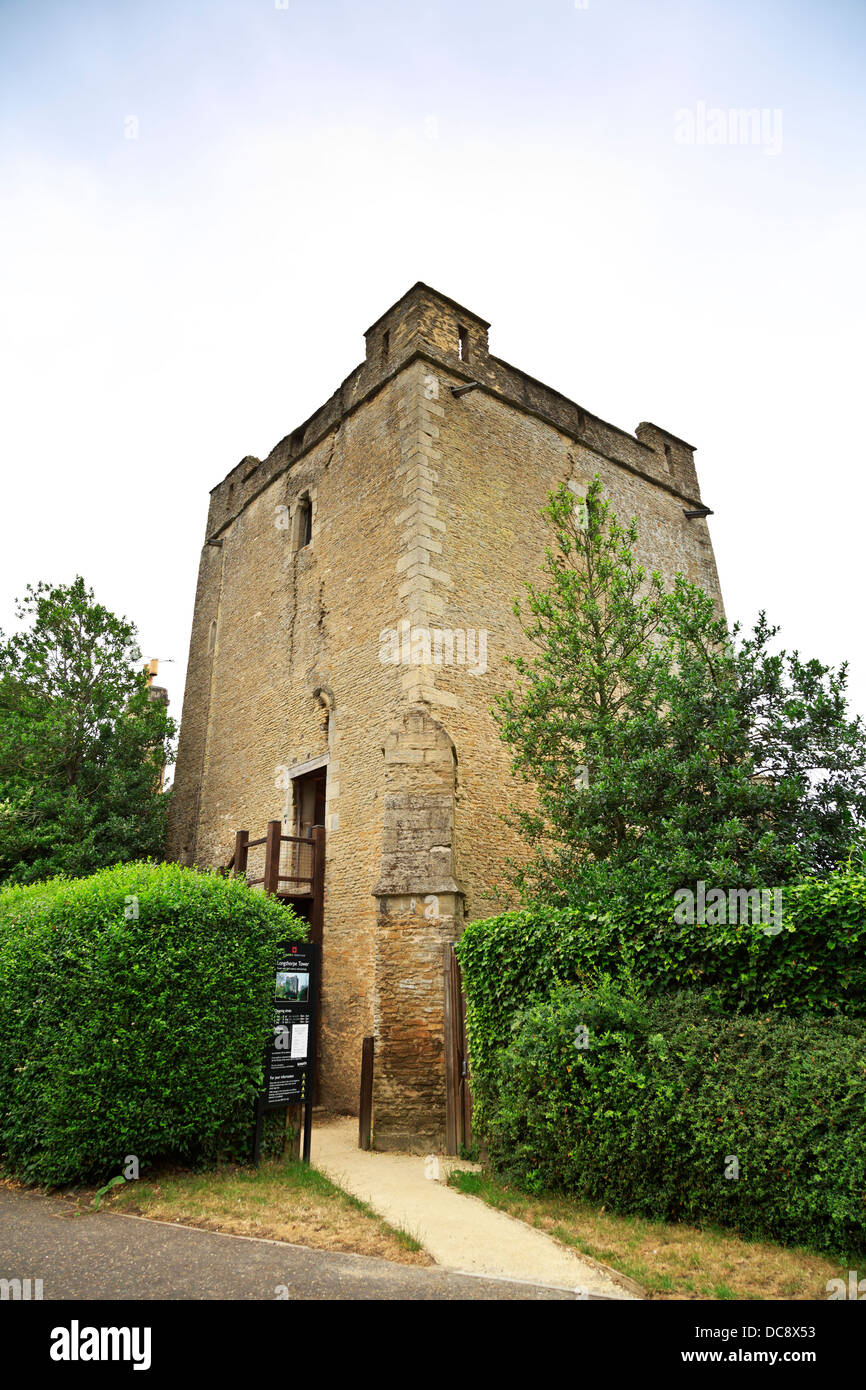 Longthorpe Tower 14th-century three-storey tower in Longthorpe, famous ...