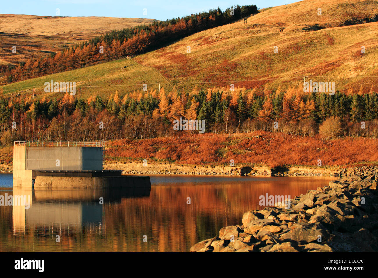 Megget Reservoir, Scottish Borders - Autumn Stock Photo - Alamy