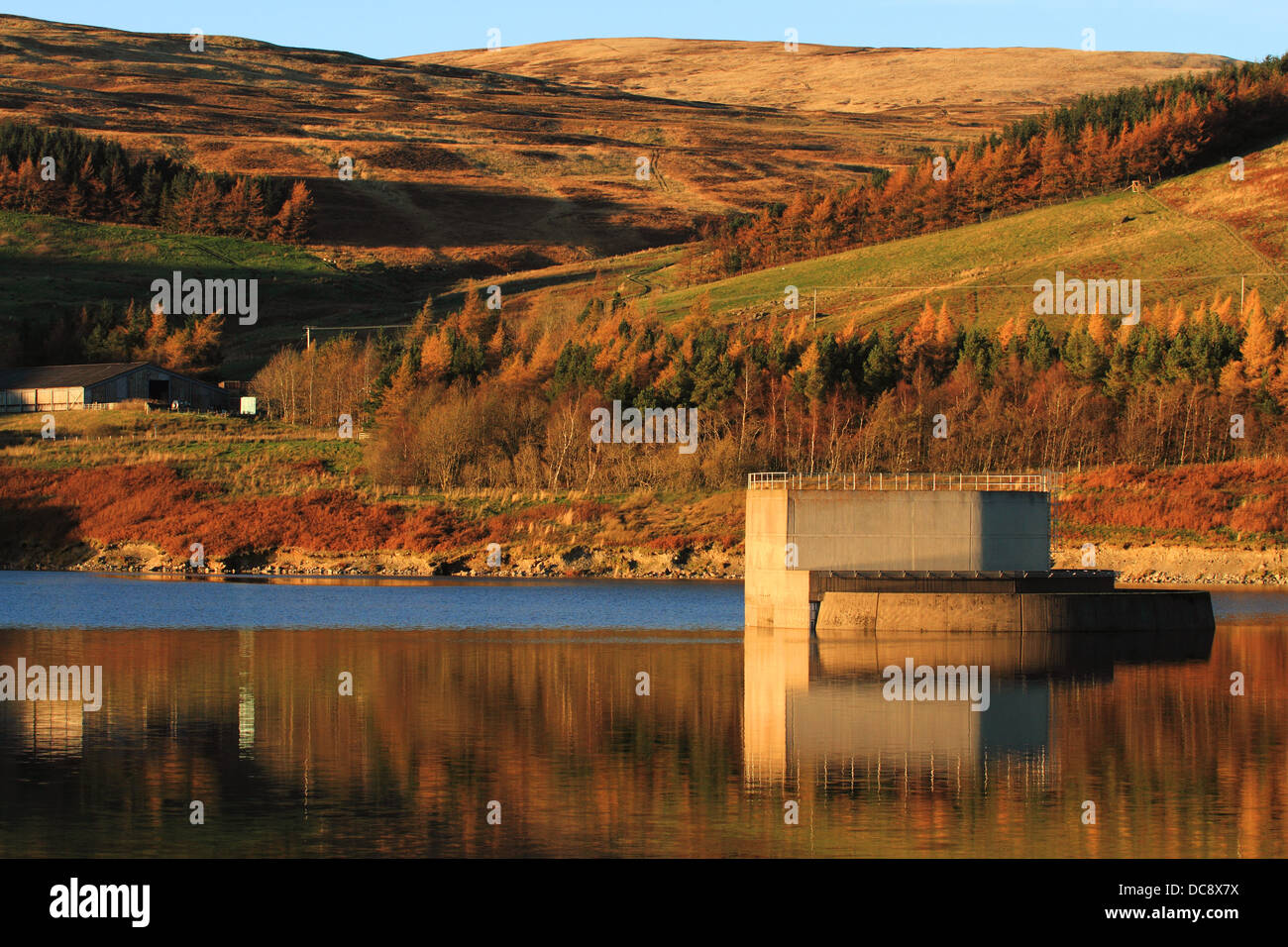 Megget Reservoir, Scottish Borders - Autumn Stock Photo - Alamy