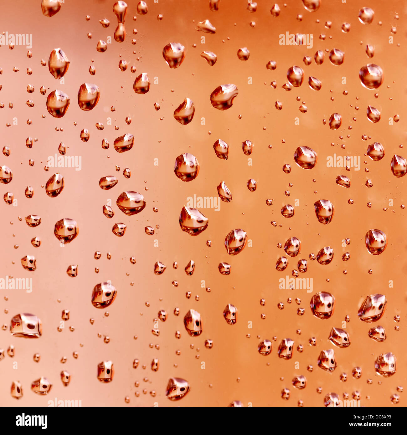 Water droplets background - texture close -up Stock Photo - Alamy