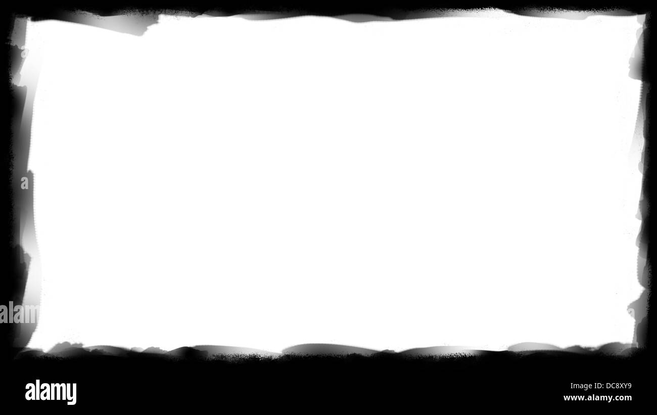 Black and white border hi-res stock photography and images - Alamy