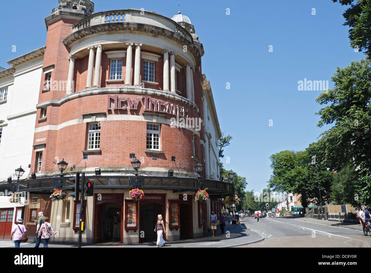 The New Theatre in Cardiff city centre Wales UK Stock Photo - Alamy