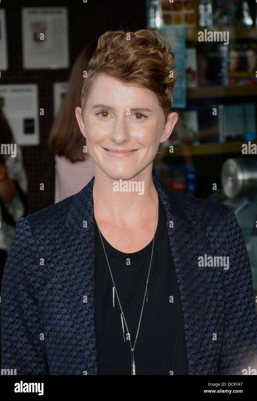 New York, NY. 12th Aug, 2013. Jerusha Hess at arrivals for AUSTENLAND ...