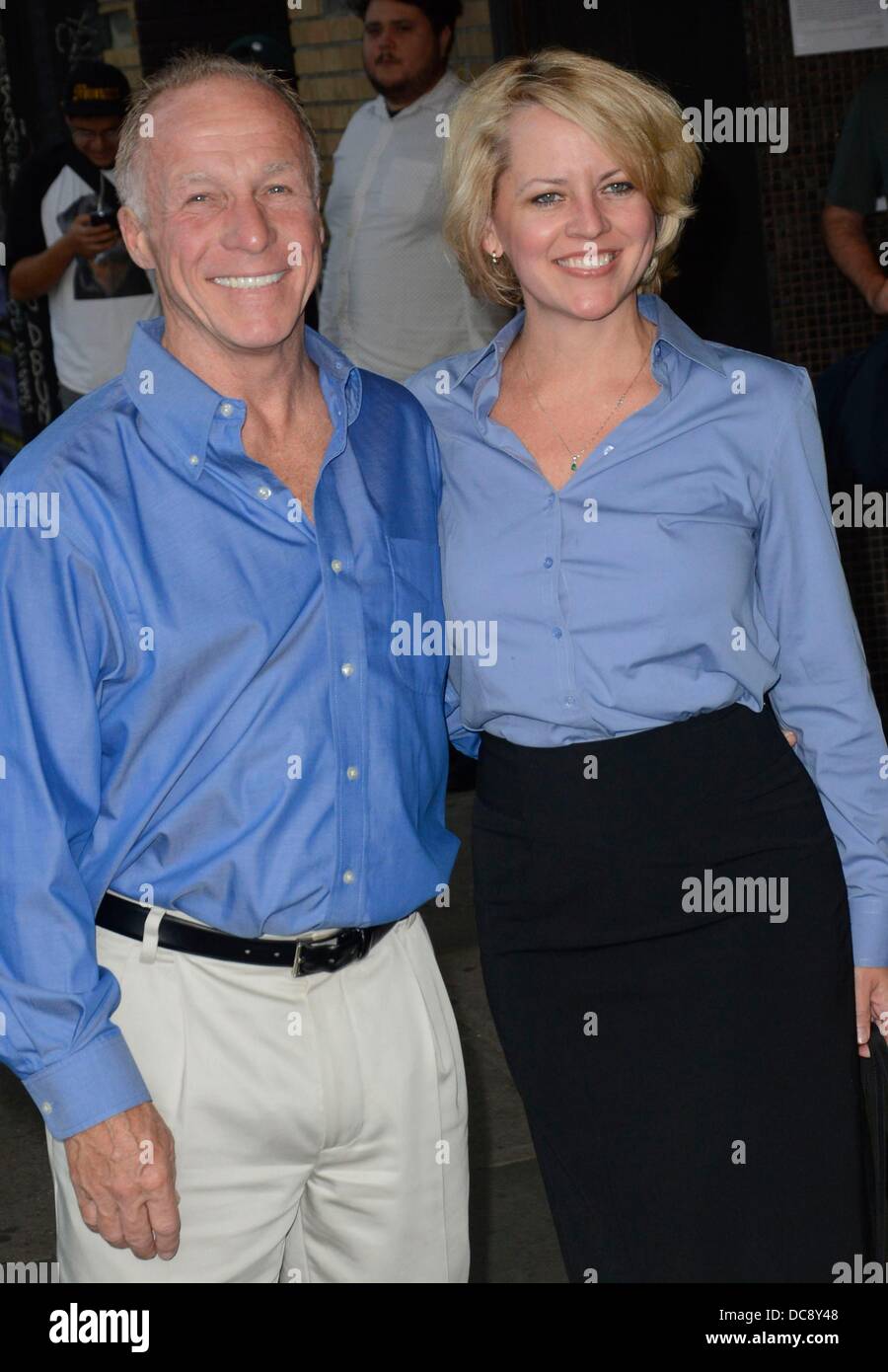 New York, NY. 12th Aug, 2013. Jackie Martling, Emily Conner at arrivals ...