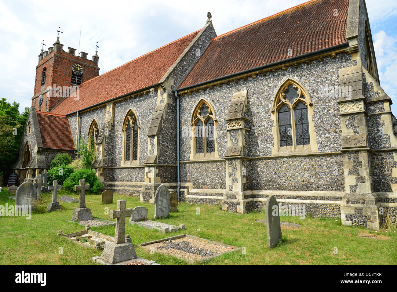 St James The Less parish church, Church Road, Pangbourne, Berkshire ...