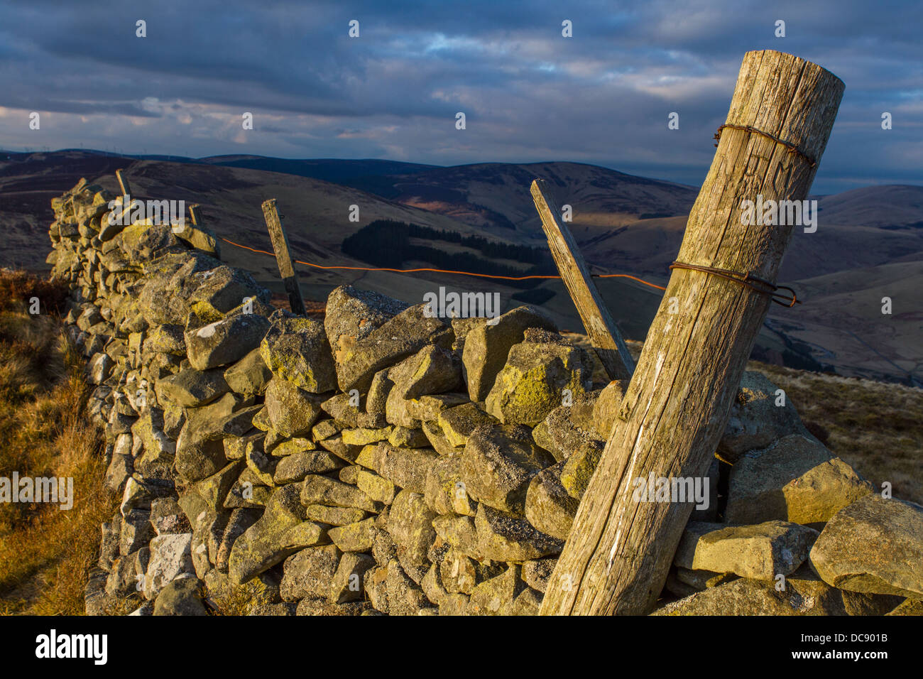 Lee Penn, Tweed Valley in the Scottish Borders Stock Photo - Alamy