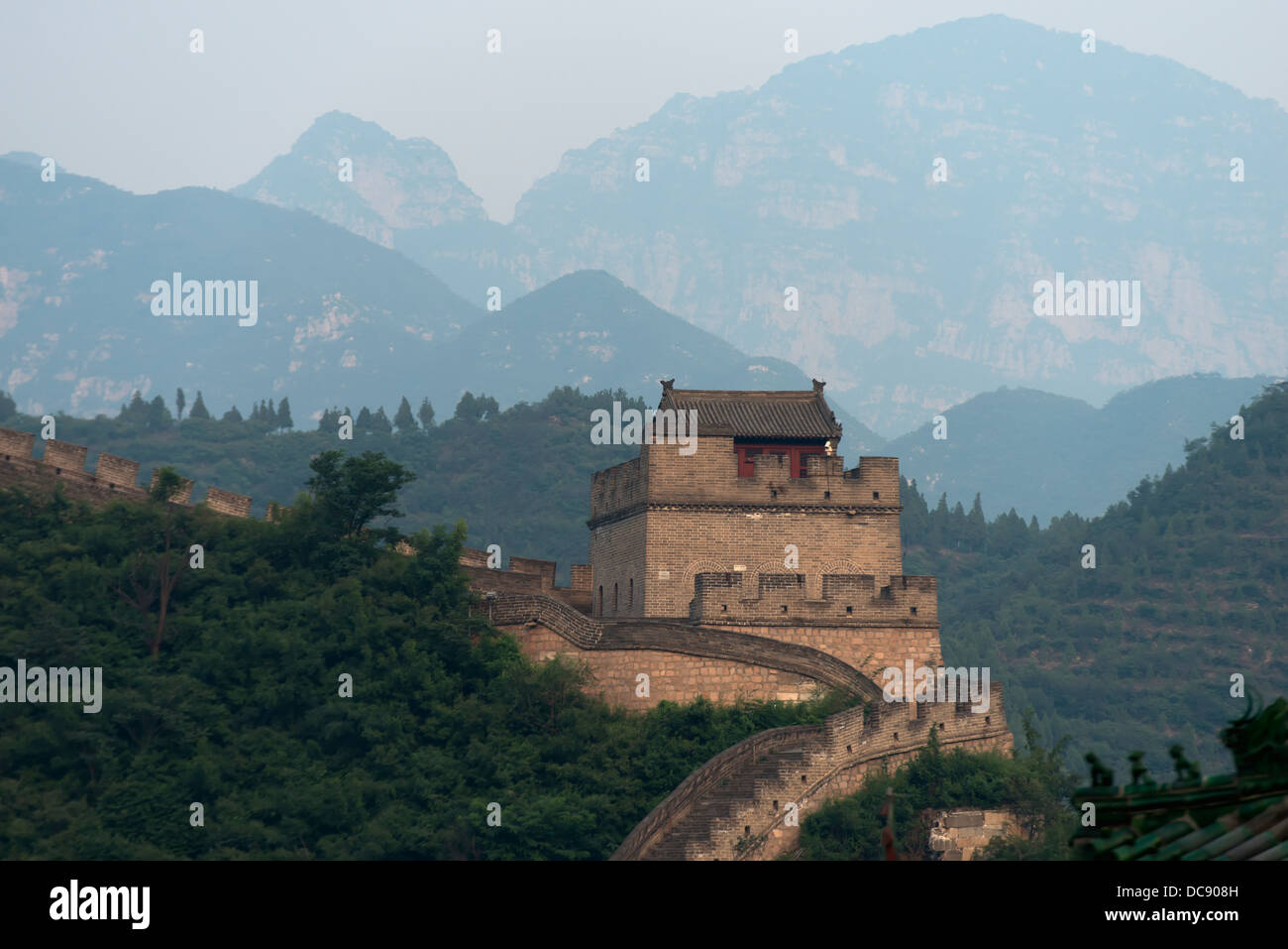 The Great Wall of China; Beijing, China Stock Photo - Alamy