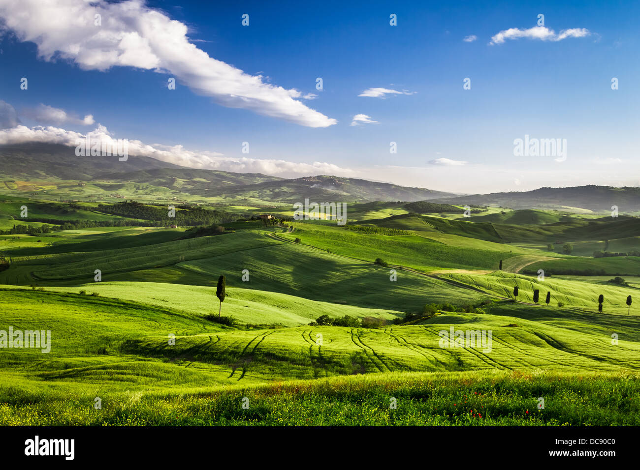 Sunset view over italian hi-res stock photography and images - Alamy