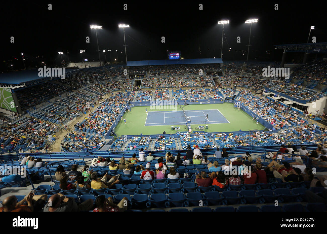 Cincinnati tennis center court hi-res stock photography and images - Alamy