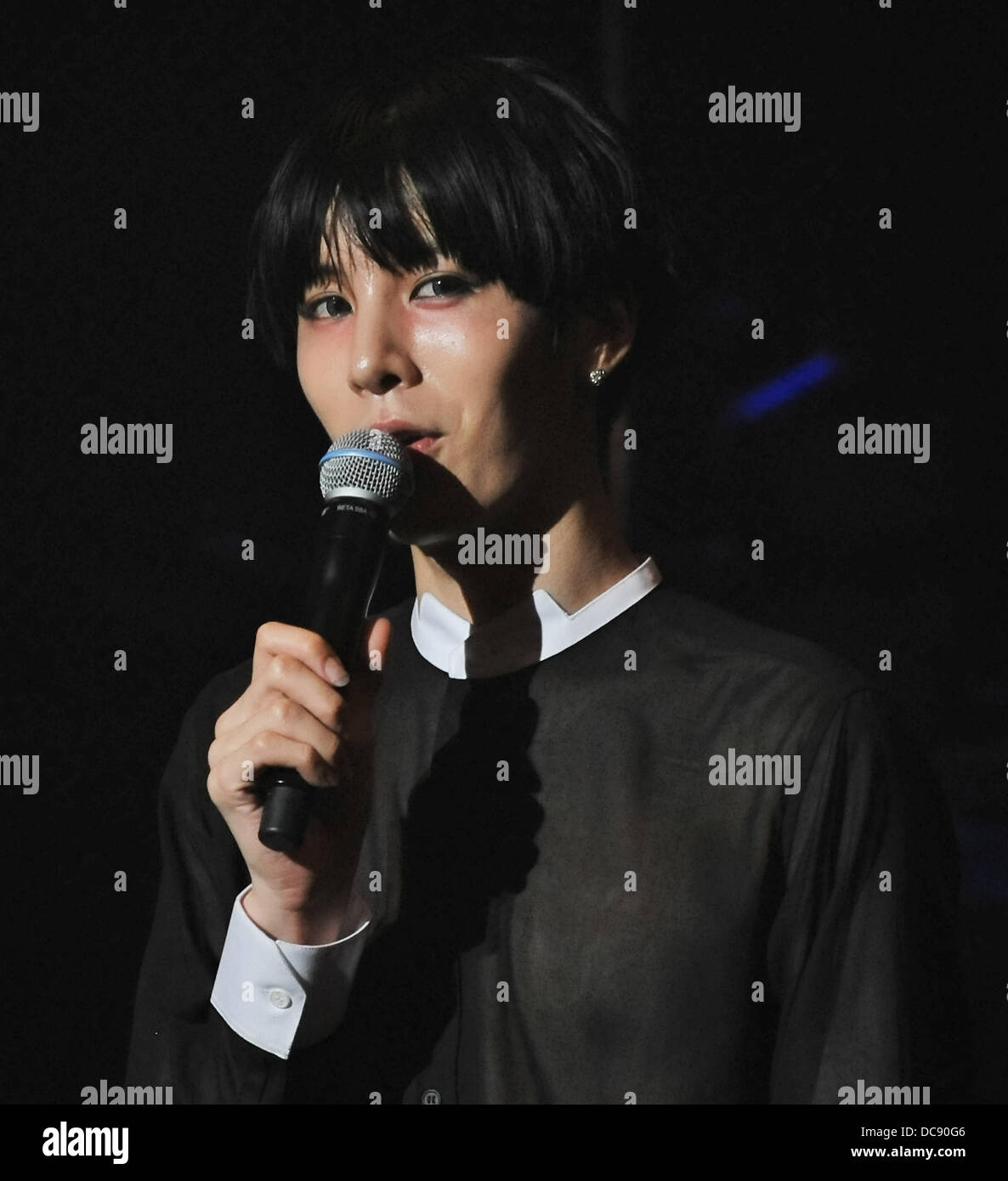 No Min woo, Aug 10, 2013 : Tokyo, Japan : South Korean actor No Min woo ...