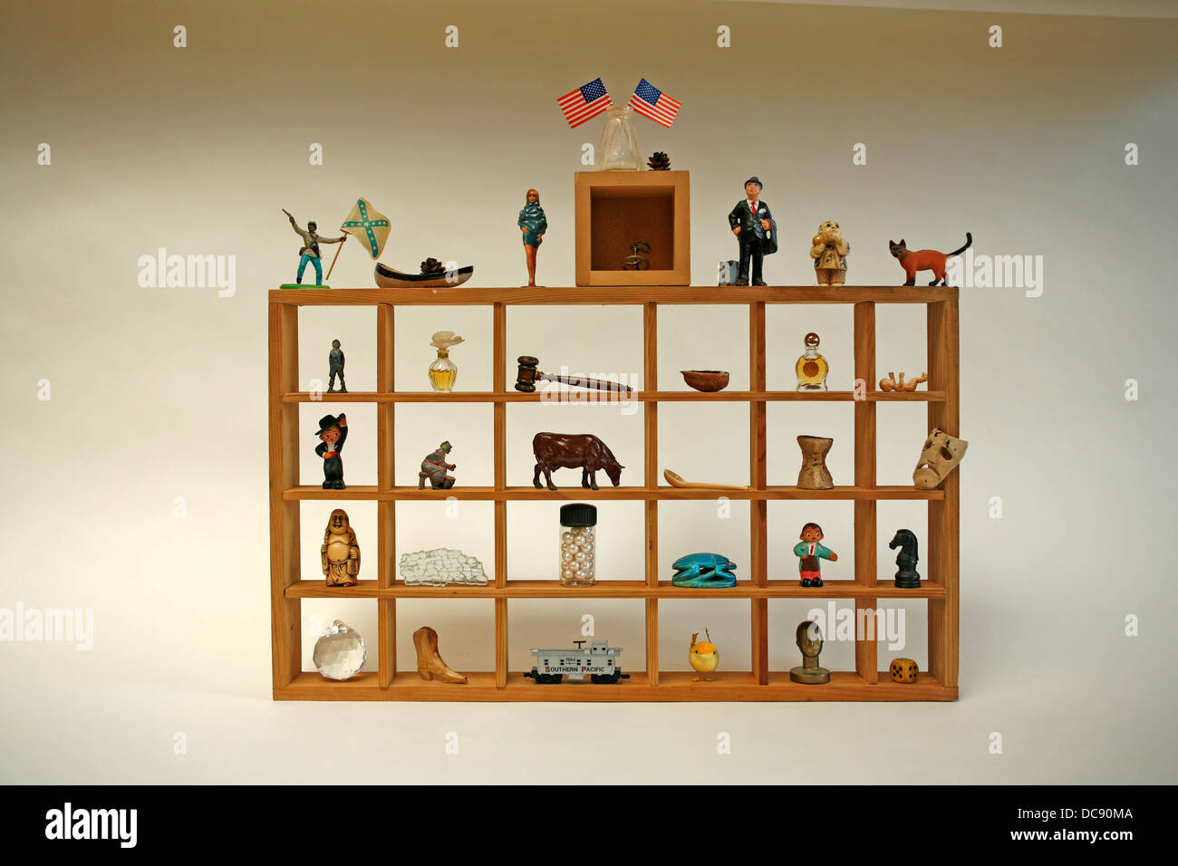 collection of items curios Stock Photo - Alamy