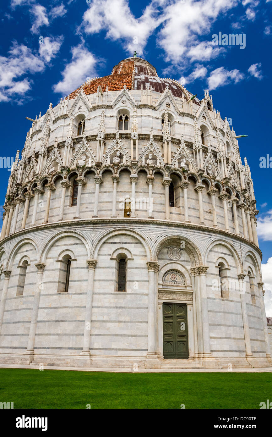 Ancient monuments in Pisa on green glade Stock Photo - Alamy