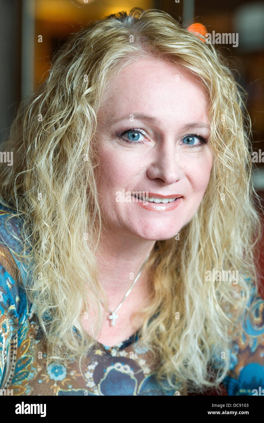 EXCLUSIVE - Singer Nicole from the Saarland is pictured in her home ...