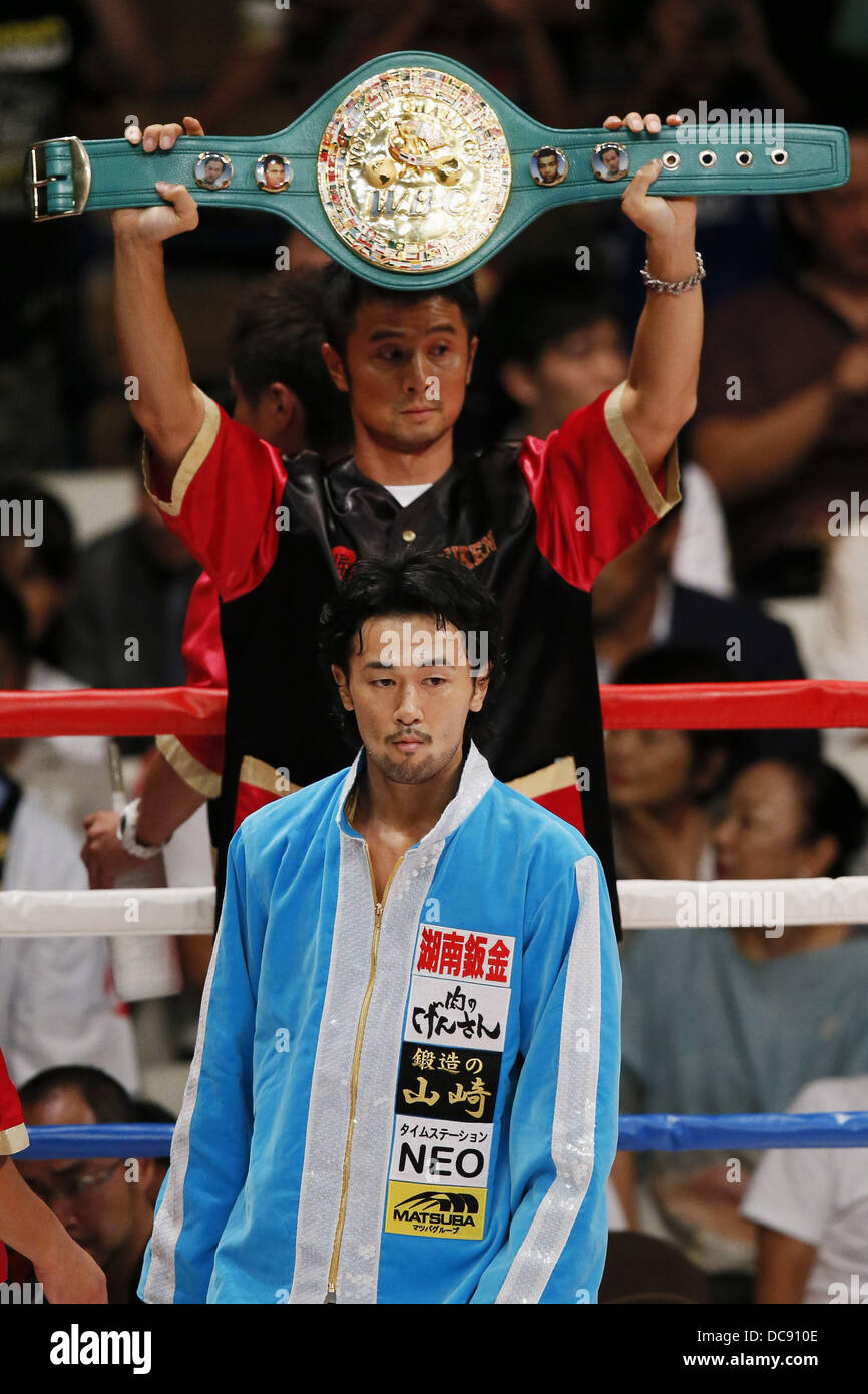 Tokyo, Japan. 12th August 2013. Shinsuke Yamanaka (JPN), August, 2013 ...