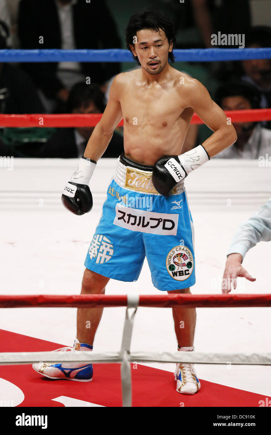 Tokyo, Japan. 12th August 2013. Shinsuke Yamanaka (JPN), August, 2013 ...