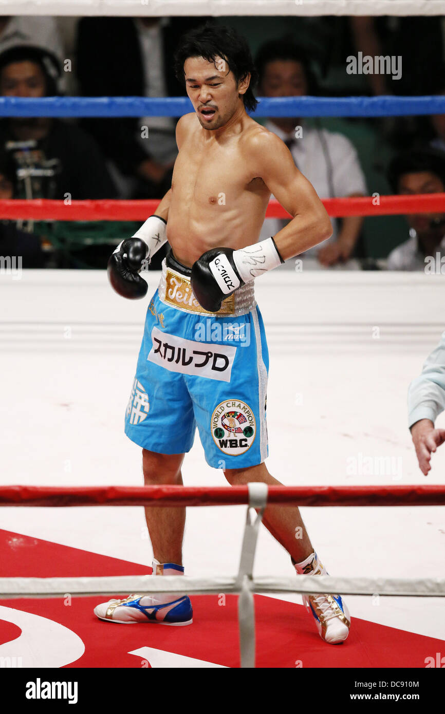 Tokyo, Japan. 12th August 2013. Shinsuke Yamanaka (JPN), August, 2013 ...
