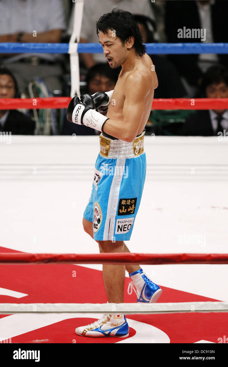 Tokyo, Japan. 12th August 2013. Shinsuke Yamanaka (JPN), August, 2013 ...