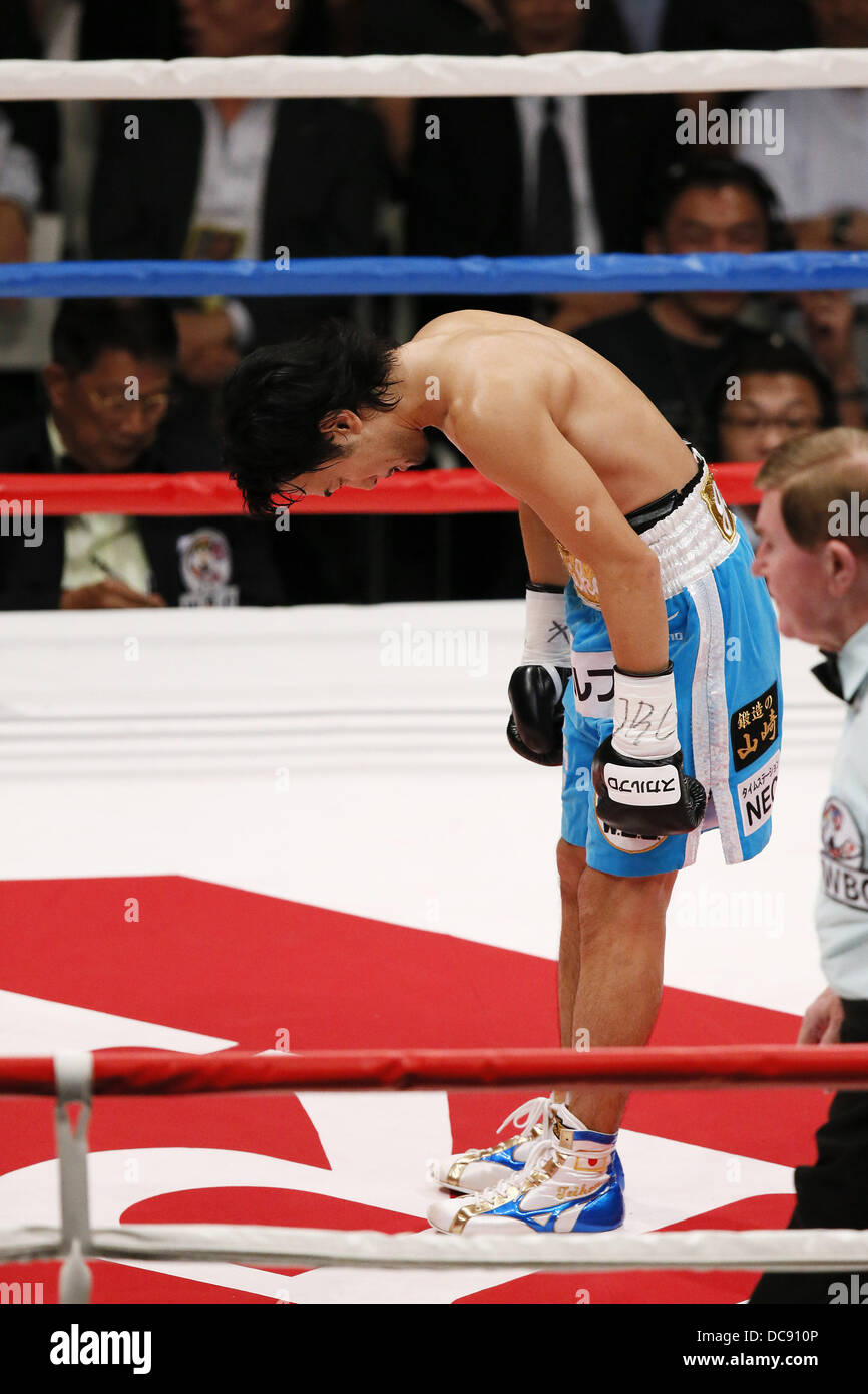 Tokyo, Japan. 12th August 2013. Shinsuke Yamanaka (JPN), August, 2013 ...