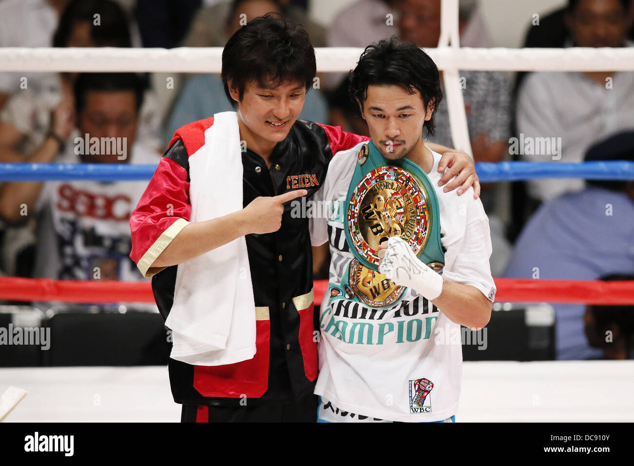 Tokyo, Japan. 12th August 2013. Shinsuke Yamanaka (JPN), August, 2013 ...