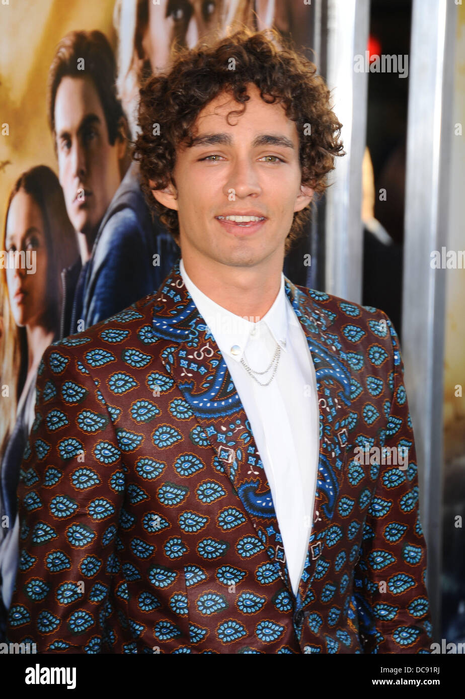 Los Angeles, California, USA. 12th Aug, 2013. Robert Sheehan attending ...