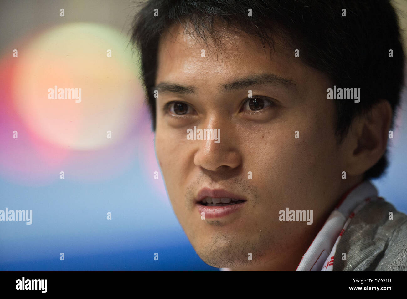 Budapest, Hungary. 12th Aug, 2013. Kenta Chida (JPN) Fencing : World ...