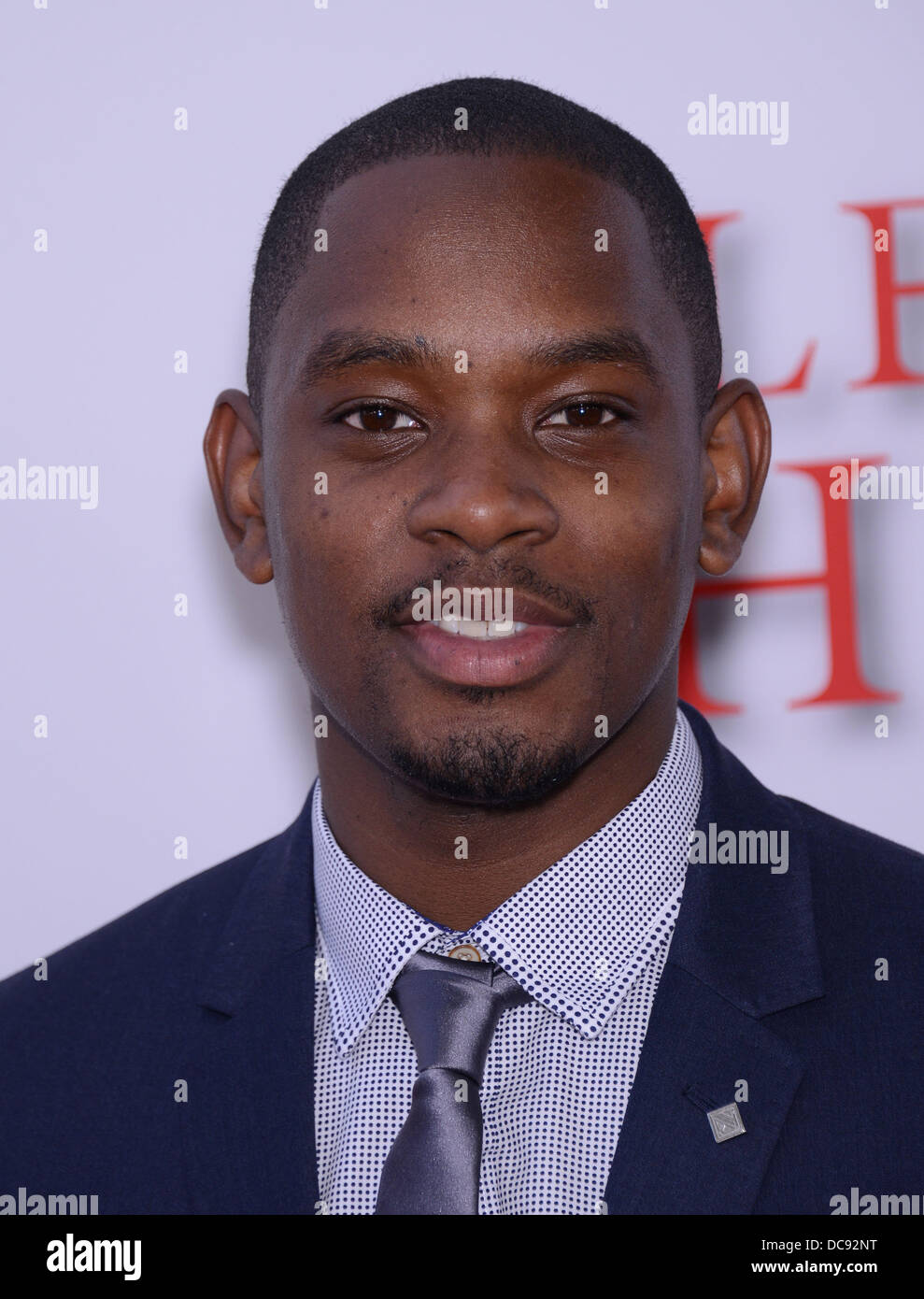 Los Angeles, California, USA. 12th Aug, 2013. Aml Ameen arrives for the ...