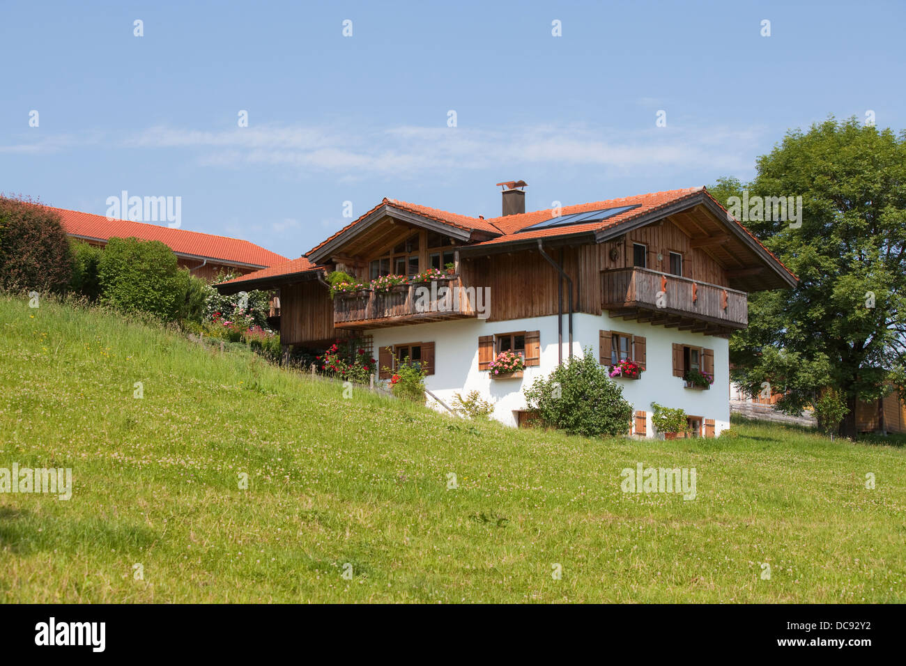 German Architecture Home Farmhouse Stock Photos & German Architecture ...
