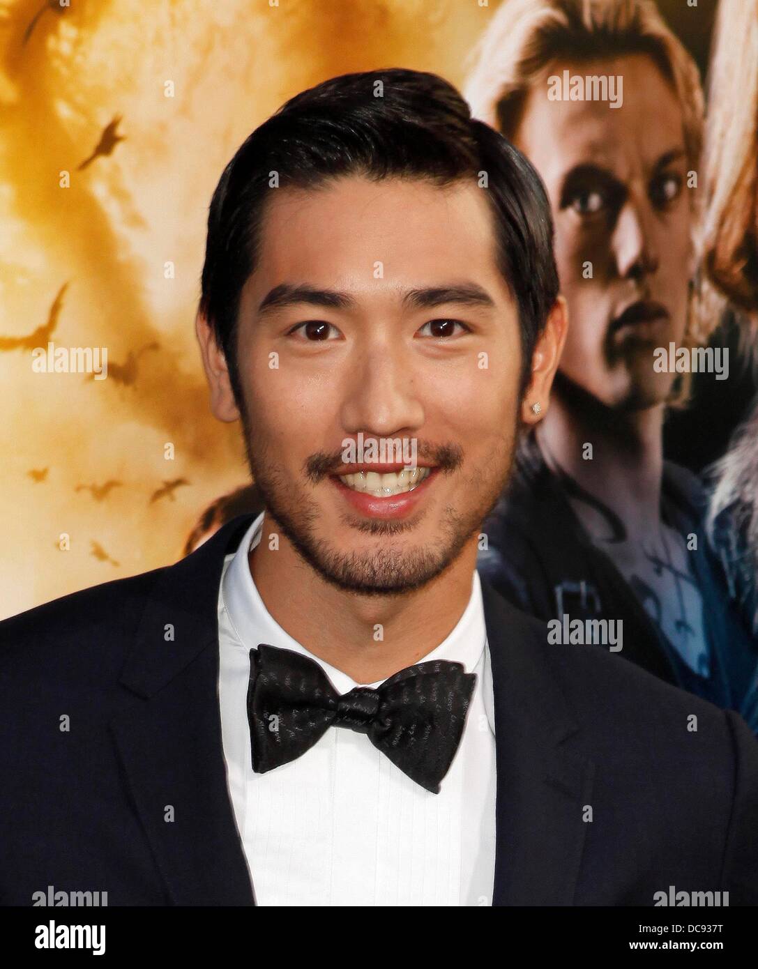 Los Angeles, CA. 12th Aug, 2013. Godfrey Gao at arrivals for THE MORTAL ...