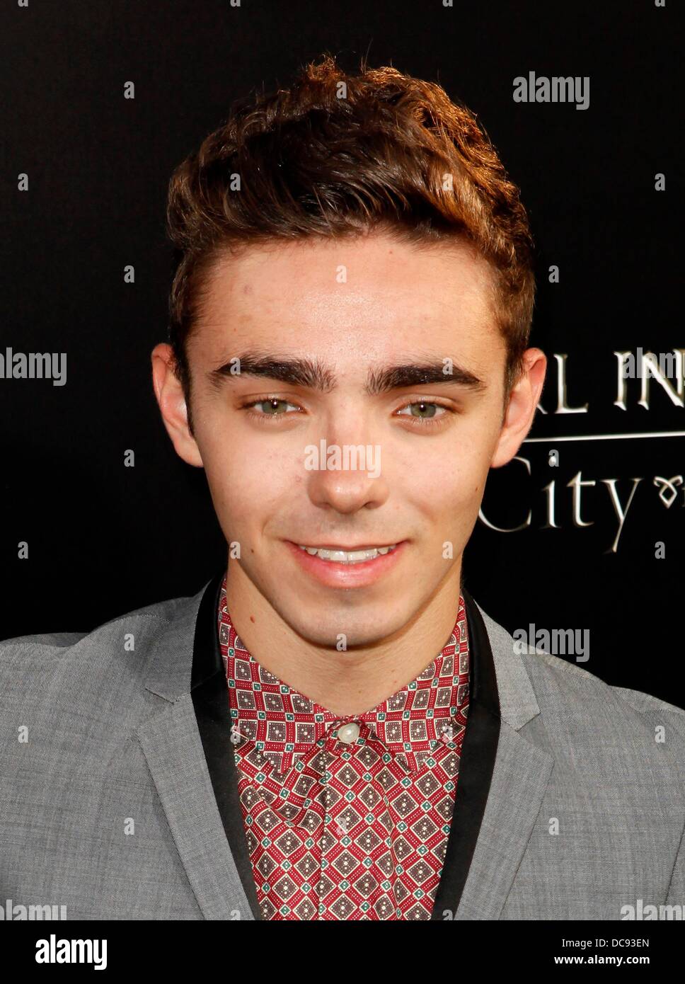 Los Angeles, CA. 12th Aug, 2013. Nathan Sexton at arrivals for THE ...