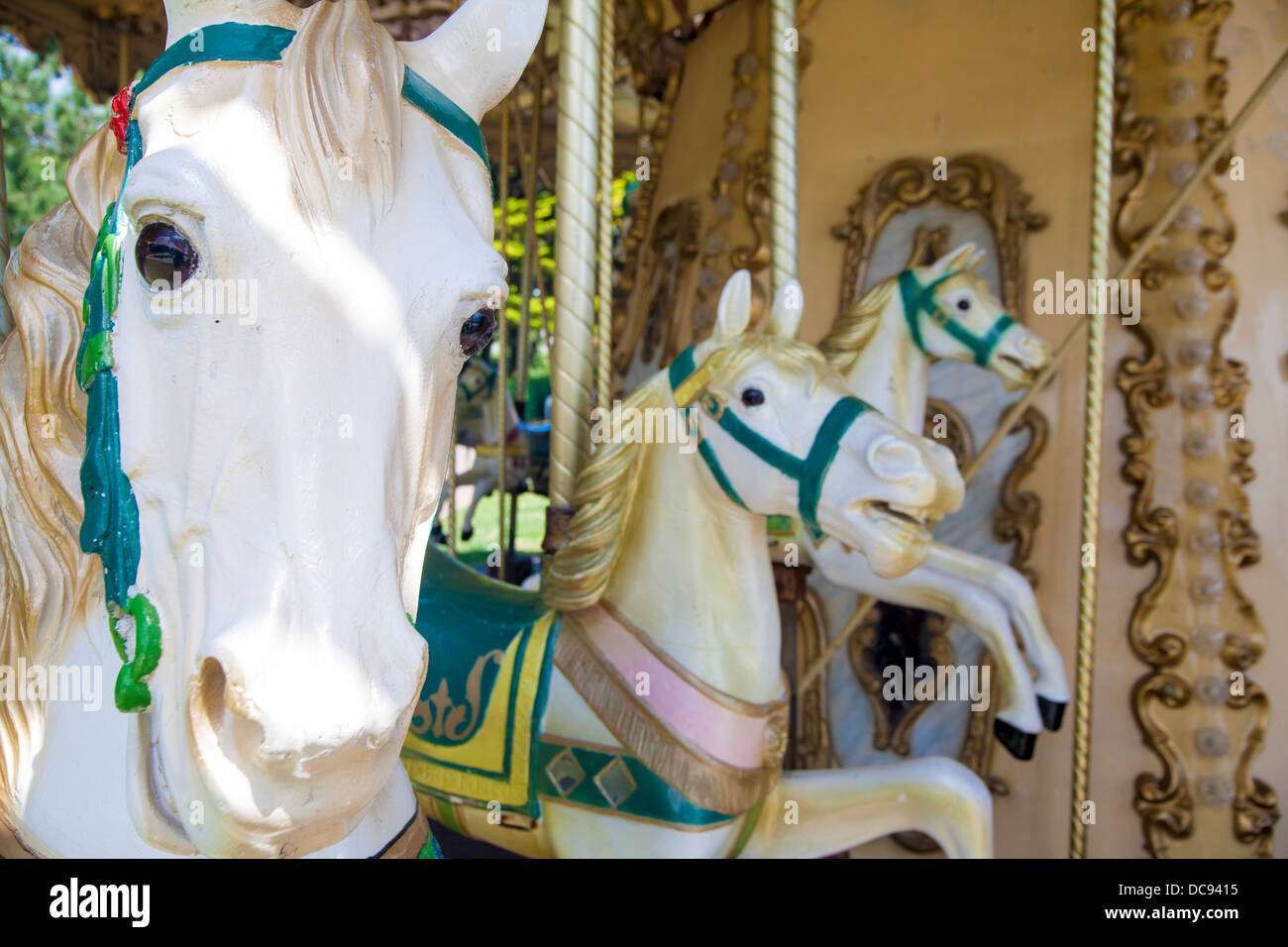 Carousel horse hi-res stock photography and images - Alamy