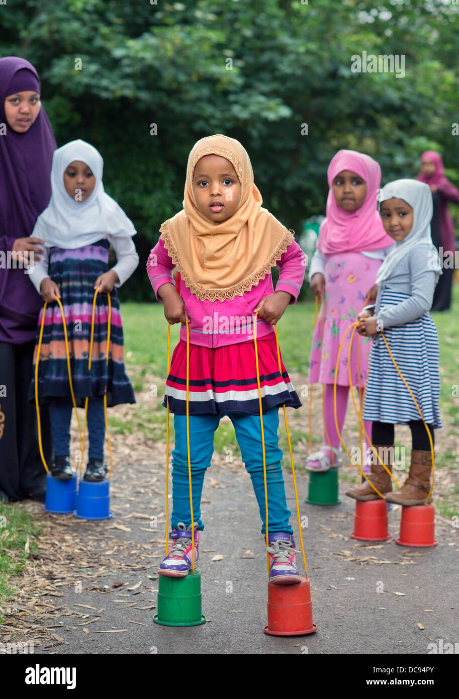 Diverse children playing school hi-res stock photography and images - Alamy