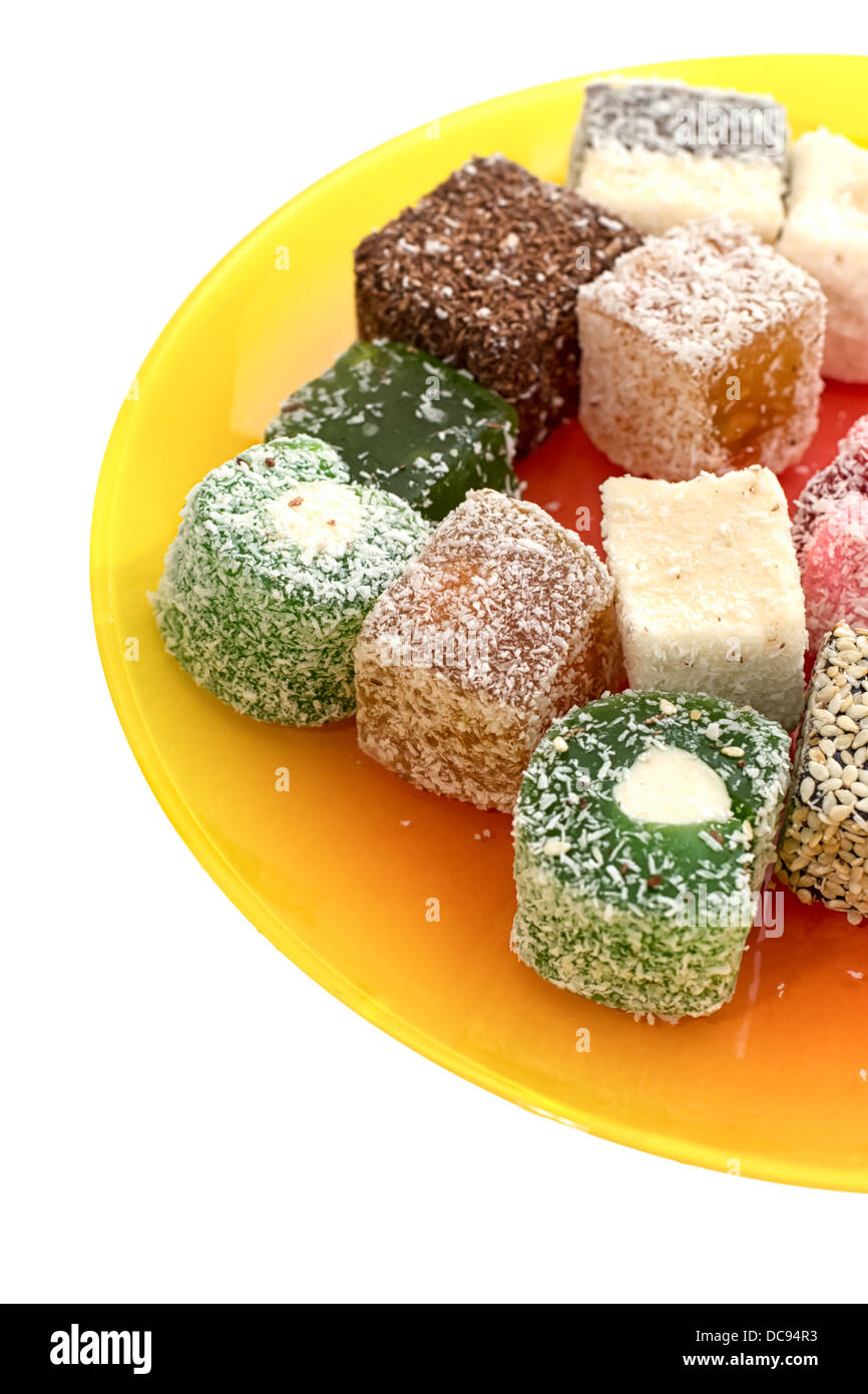 Eastern candy sweetness jelly Stock Photo - Alamy