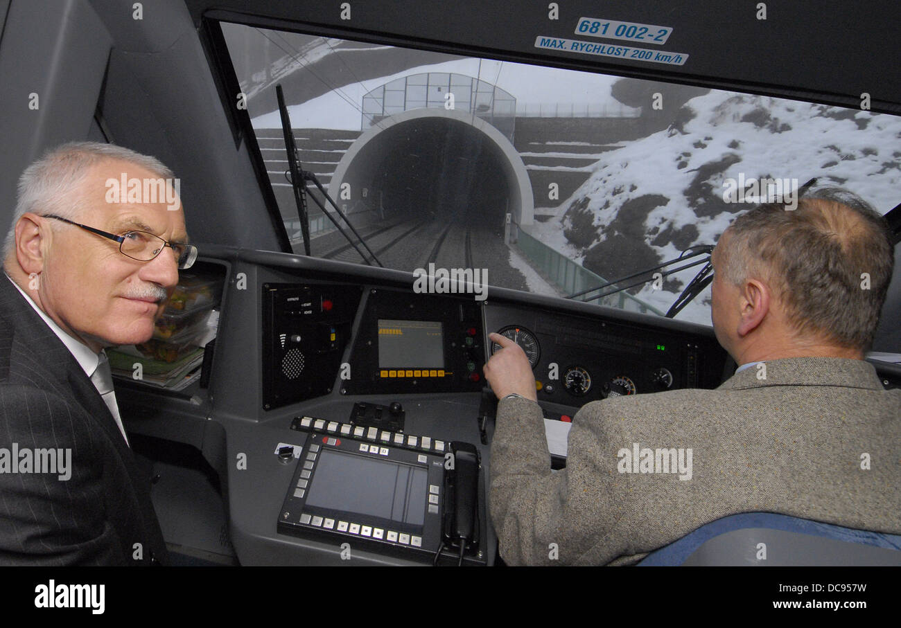 Pendolino, Vaclav Klaus Stock Photo - Alamy