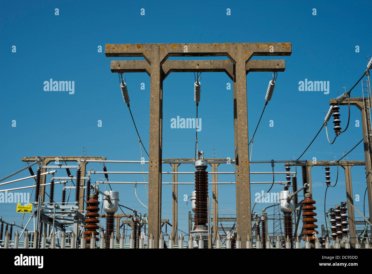 High voltage substation hi-res stock photography and images - Alamy