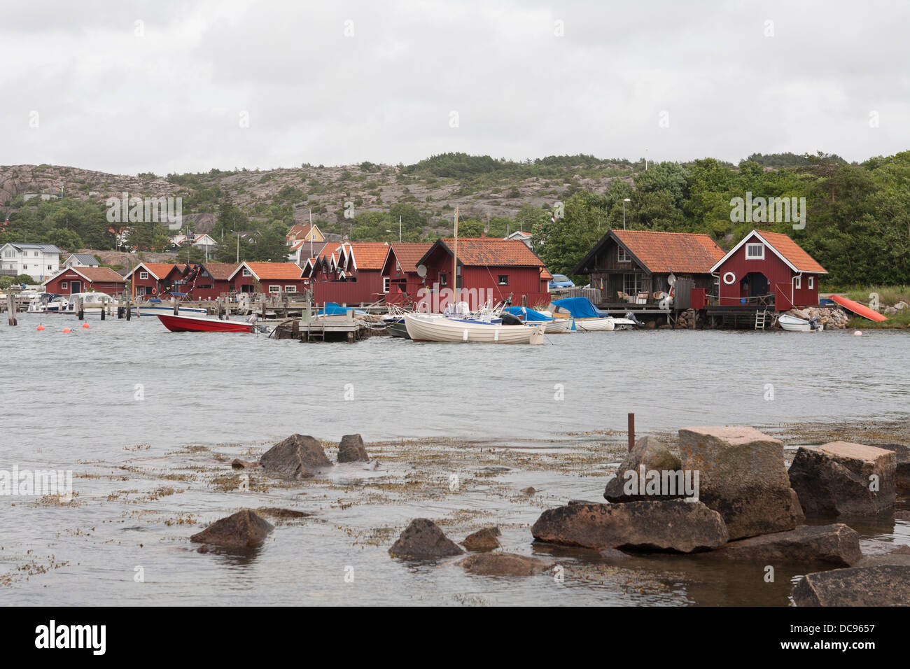 Fishing village of Fjallbacka in Sweden Stock Photo - Alamy