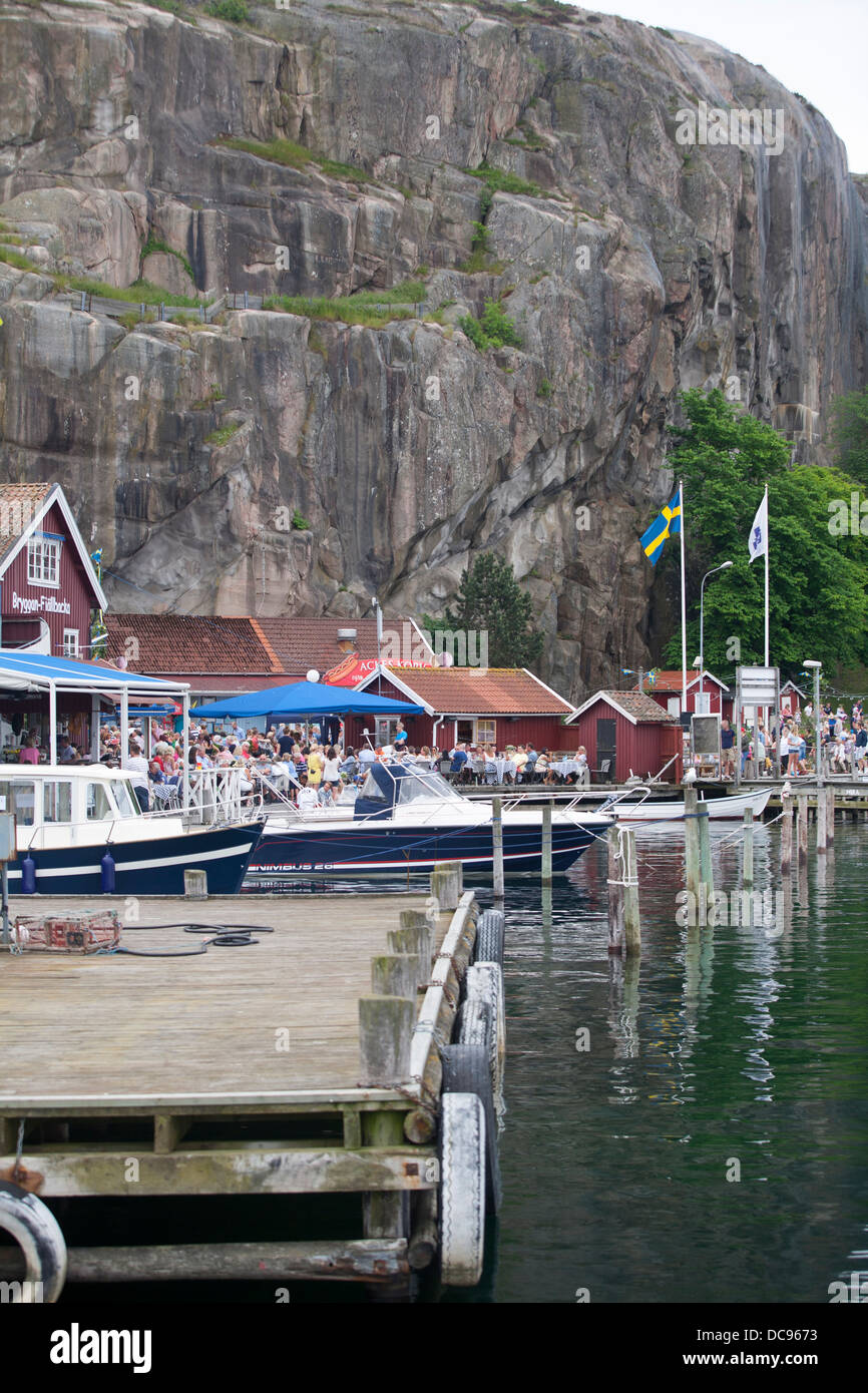 Fishing village of Fjallbacka in Sweden Stock Photo - Alamy