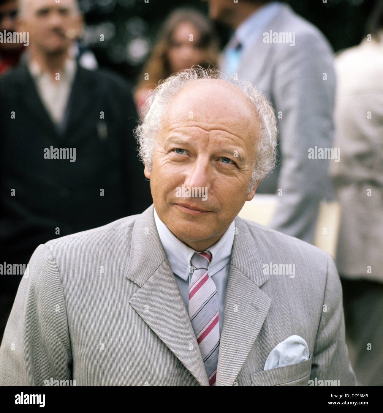 Chairman of the FDP and German president (1974-1979) Walter Scheel ...