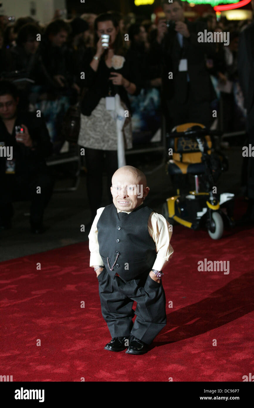 Actor Verne Troyer poses for photographers as he arrives for the ...